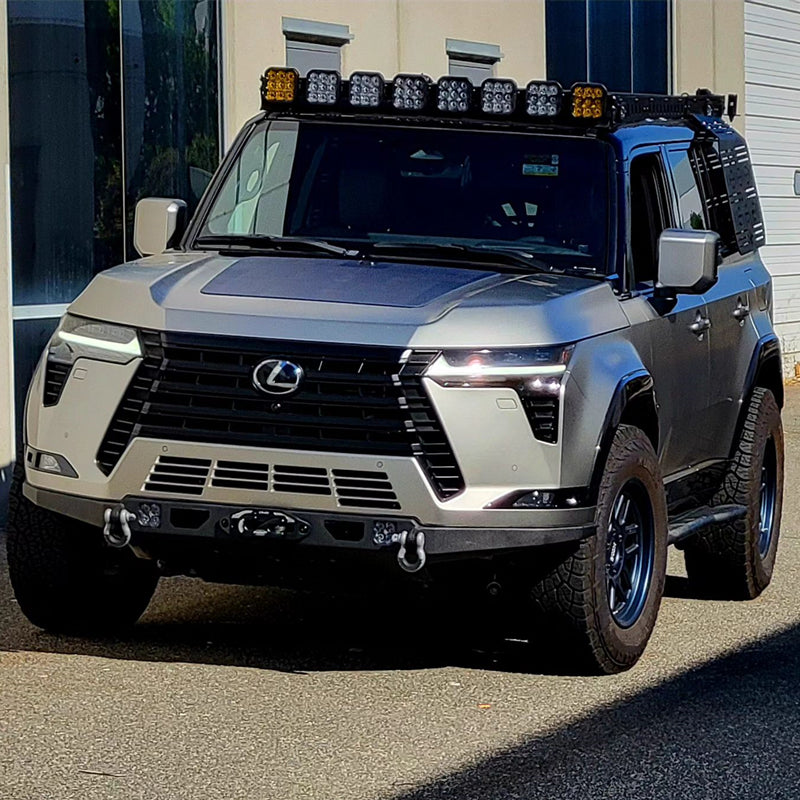 Lexus GX550 J250 Lensun 100W Hood Flexible Solar Panel – Mike's Custom Toys